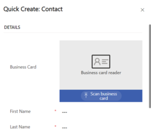 Streamline Contact Management with Dynamics 365's Business Card Scan ...